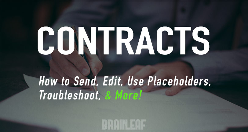 Contracts - BrainLeaf Knowledge BaseBrainLeaf Knowledge Base
