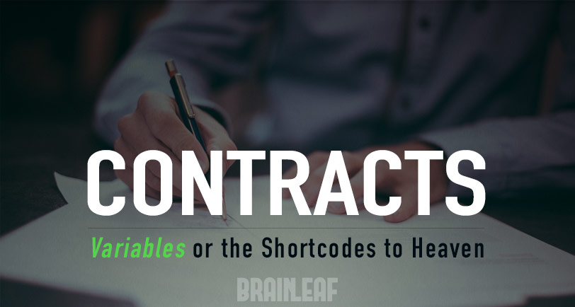 contract-variables - BrainLeaf Knowledge BaseBrainLeaf Knowledge Base