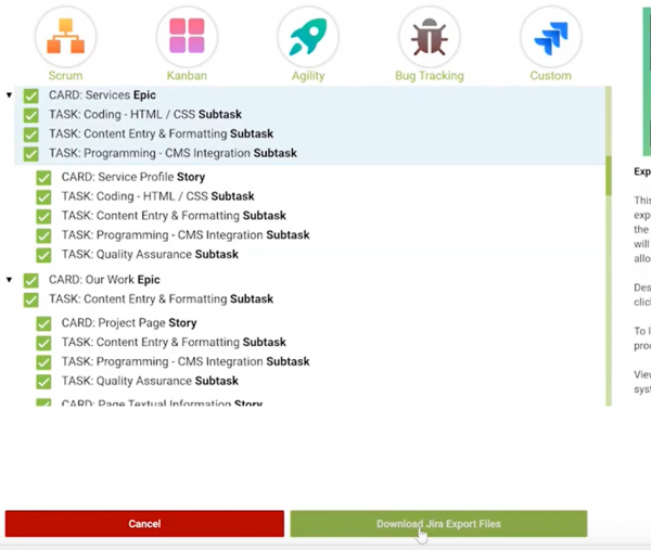 How to Export Projects to JIRA - BrainLeaf Knowledge BaseBrainLeaf Knowledge Base