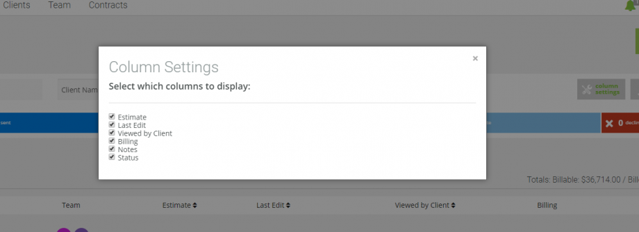 Adjusting Columns Settings on the Dashboard - BrainLeaf Knowledge BaseBrainLeaf Knowledge Base