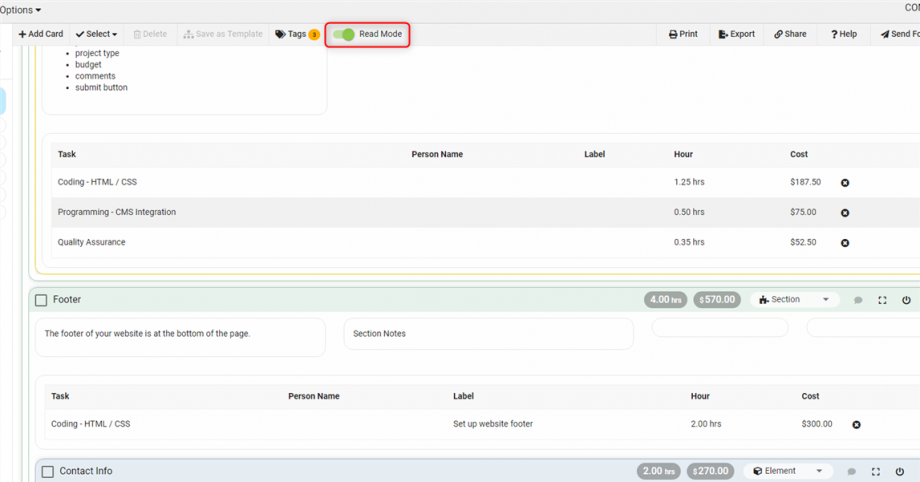 Using Read Mode - BrainLeaf Knowledge BaseBrainLeaf Knowledge Base