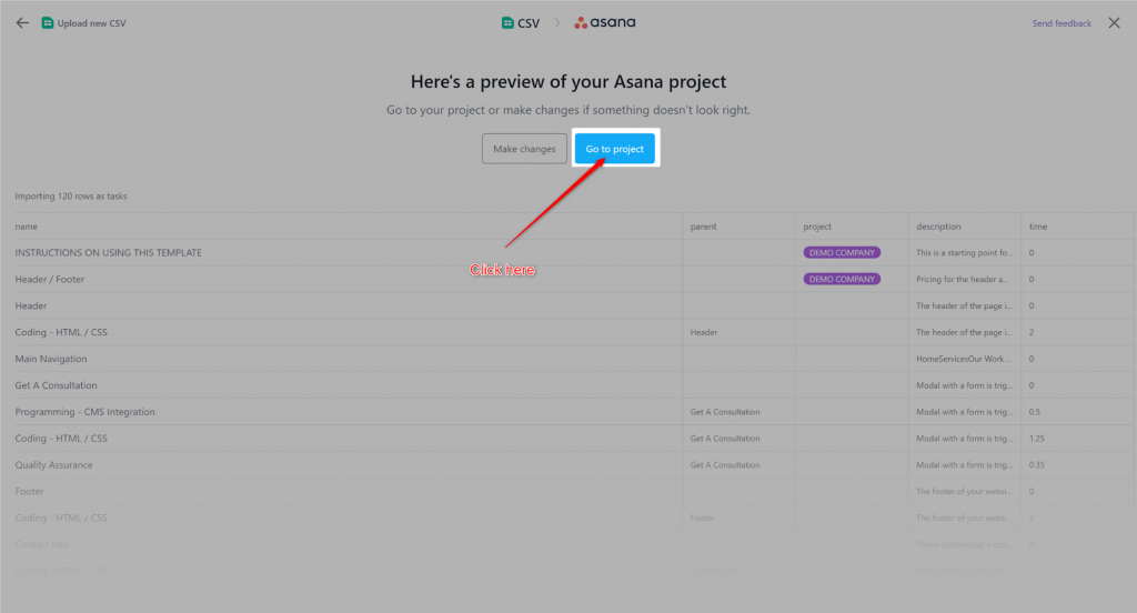 Exporting To Asana - BrainLeaf Knowledge BaseBrainLeaf Knowledge Base